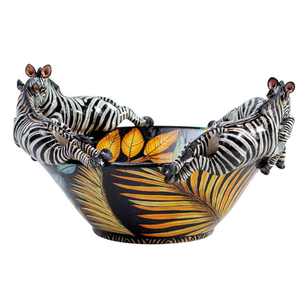 Zebra bowl - pascoegallery